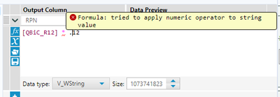 Multiply by decimals - Alteryx