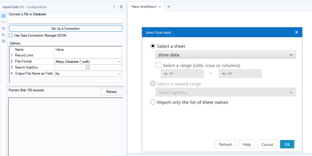 Using Excel "Tables" as input in Alteryx - Alteryx