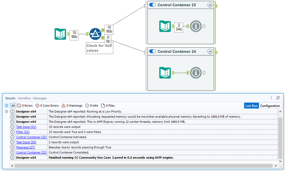 Control Containers: Take Control of Your Workflow - Alteryx