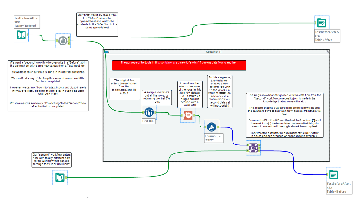 Tool Mastery | Block Until Done - Alteryx