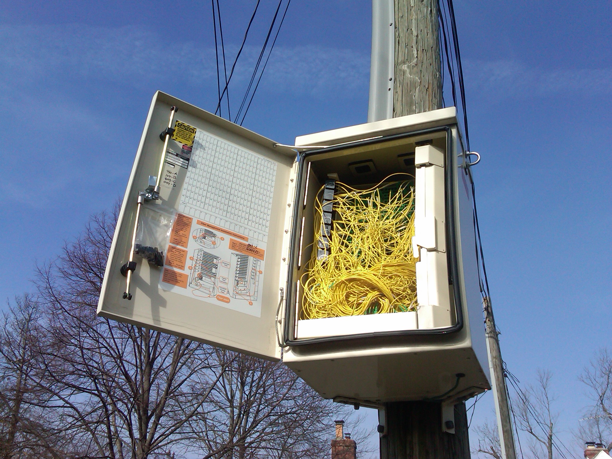FIOS transmission box - Verizon