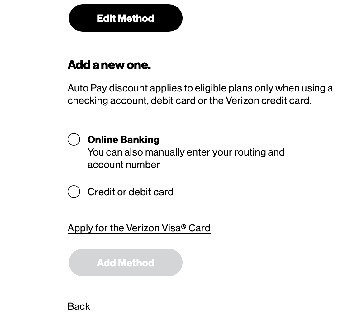 Unable to redeem e-gift card received for new mobile account - verizon