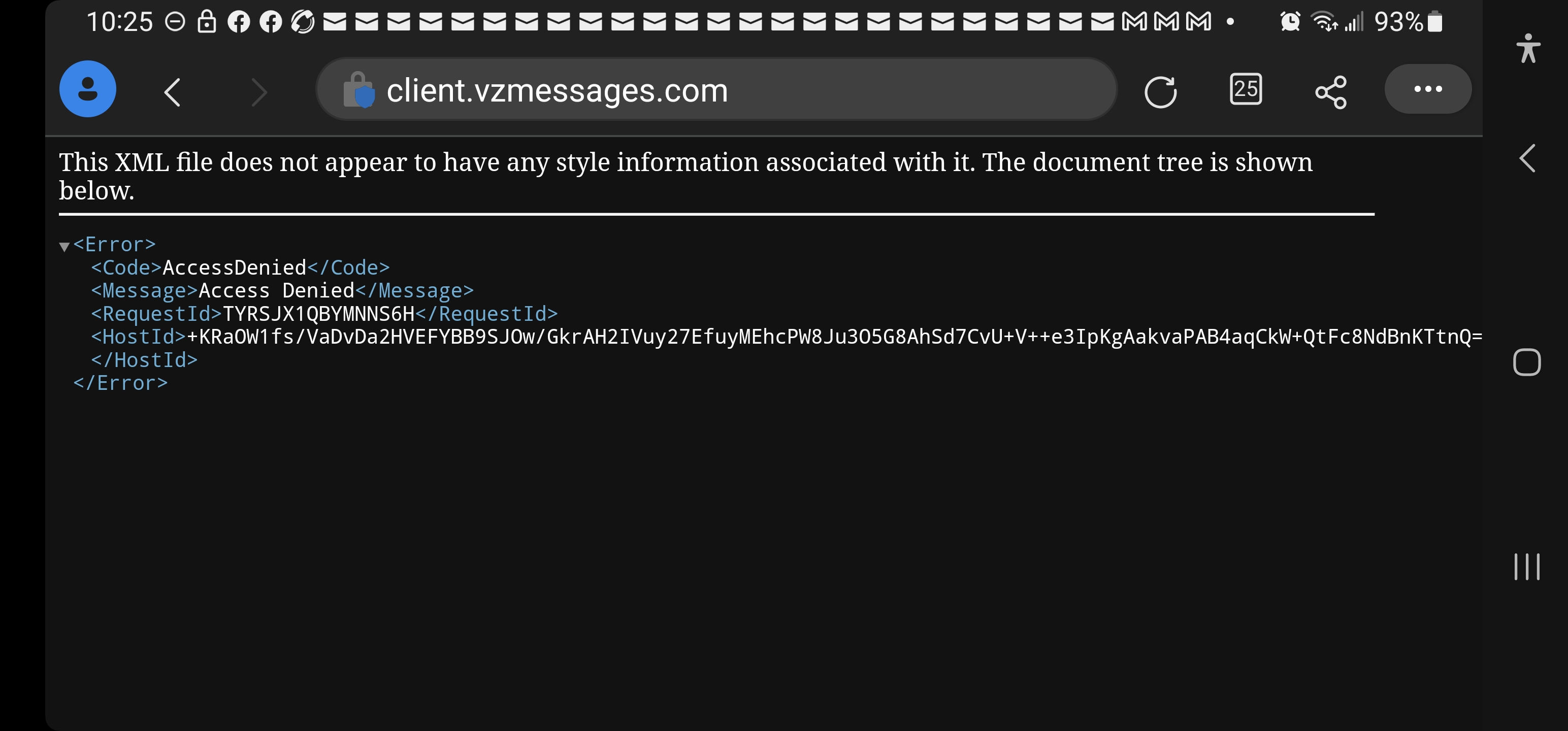 Is verizon desktop messaging down? - verizon