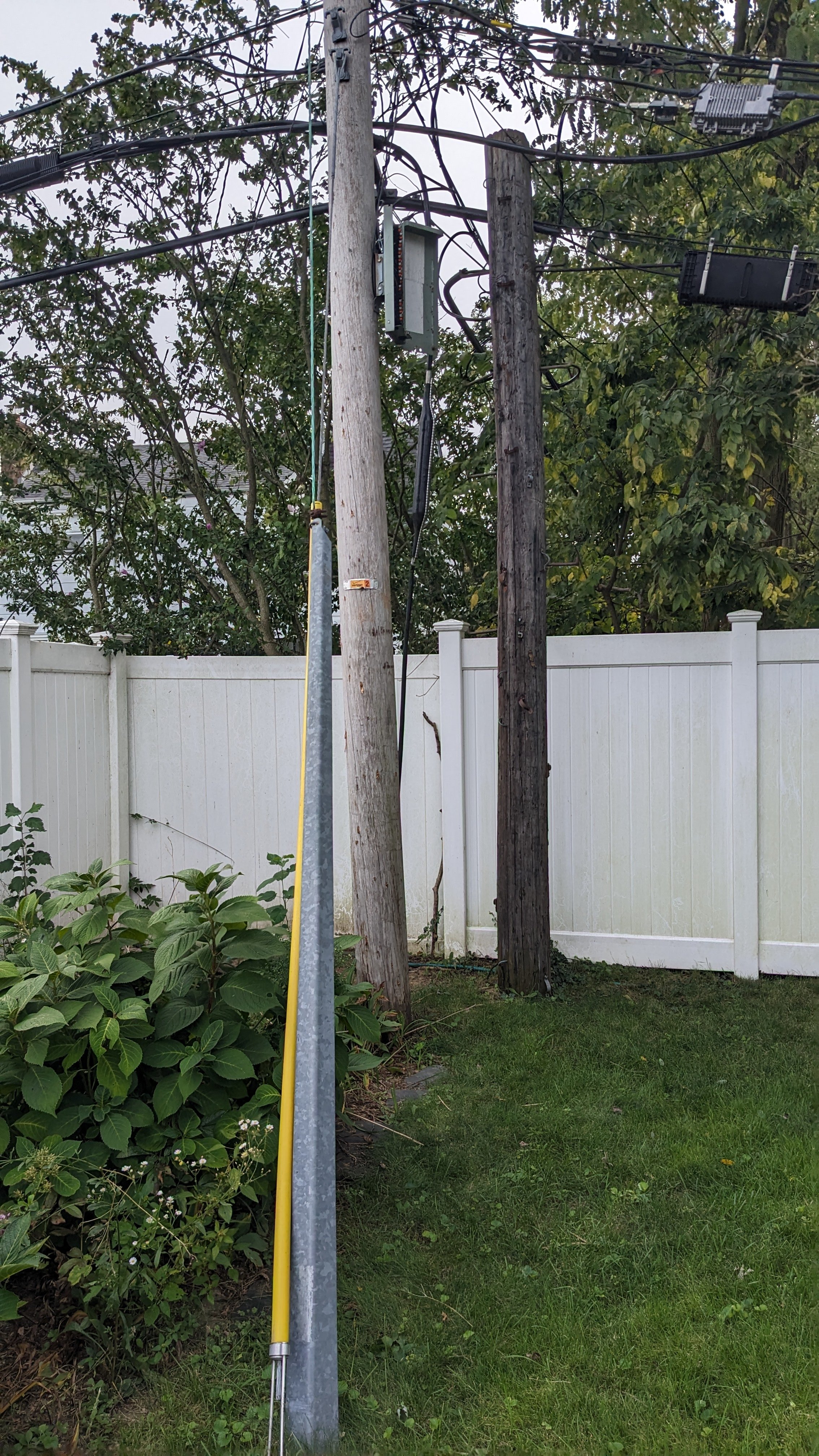 Verizon Utility Pole Removed and Relocated - Verizon