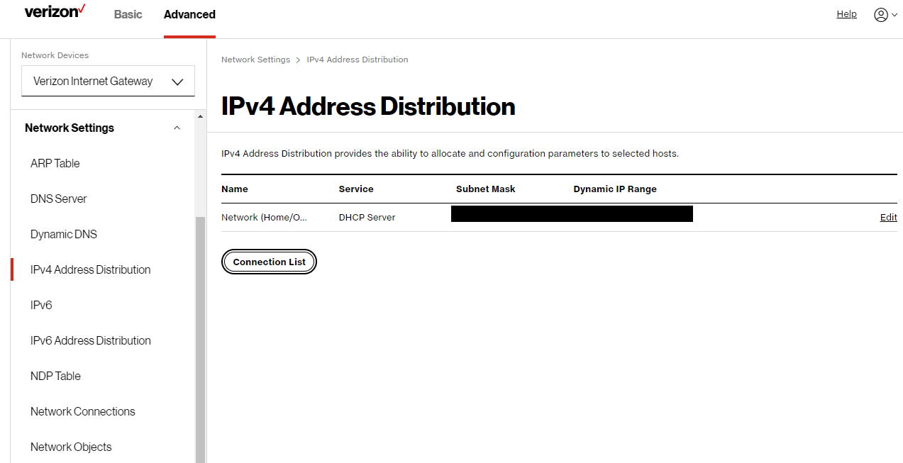 5G home internet External IP gatewayed in another city - verizon