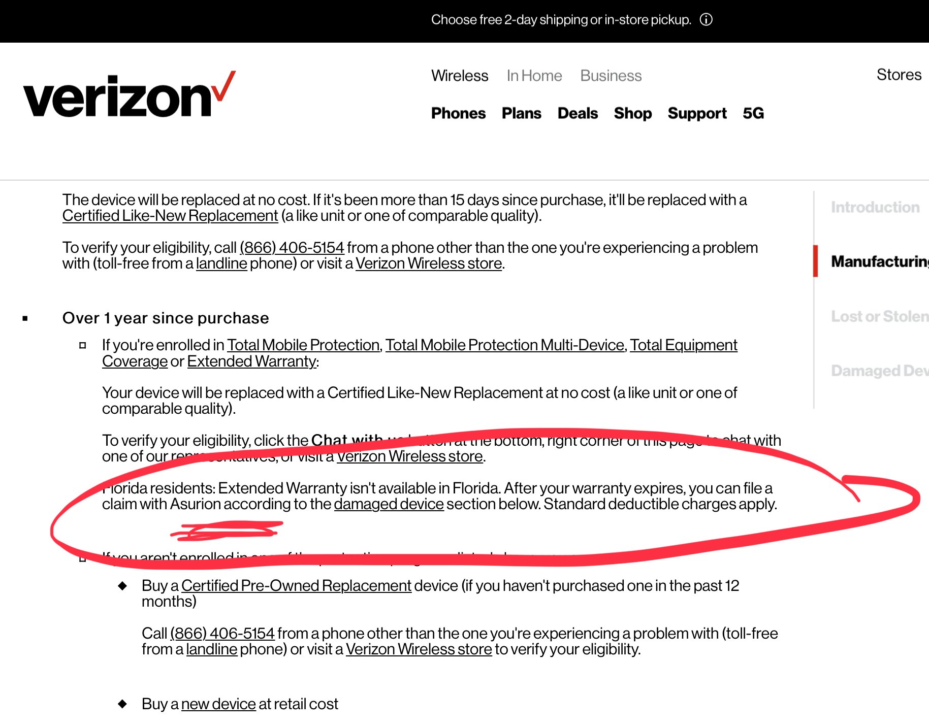 Switch and bait sales Verizon terrible - verizon