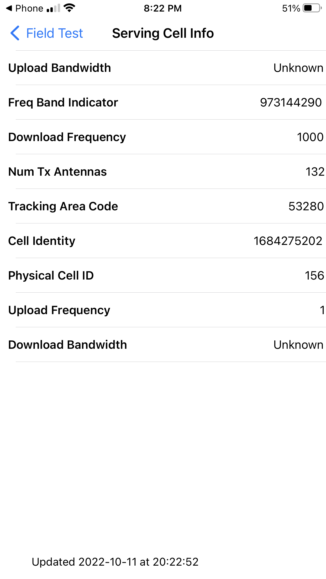 How to find frequency band? - verizon