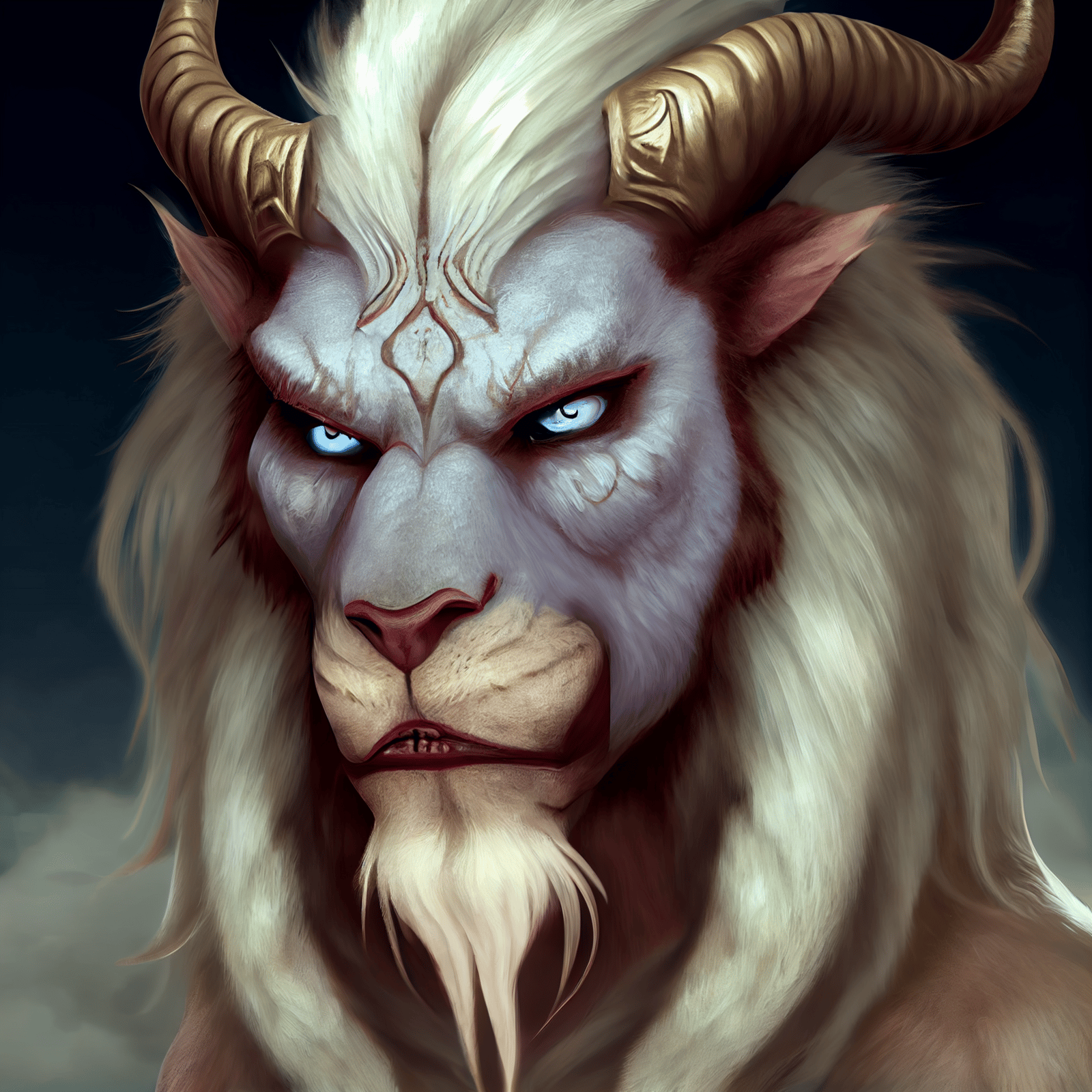 Tulnar Lion Concept Art — Ashes of Creation