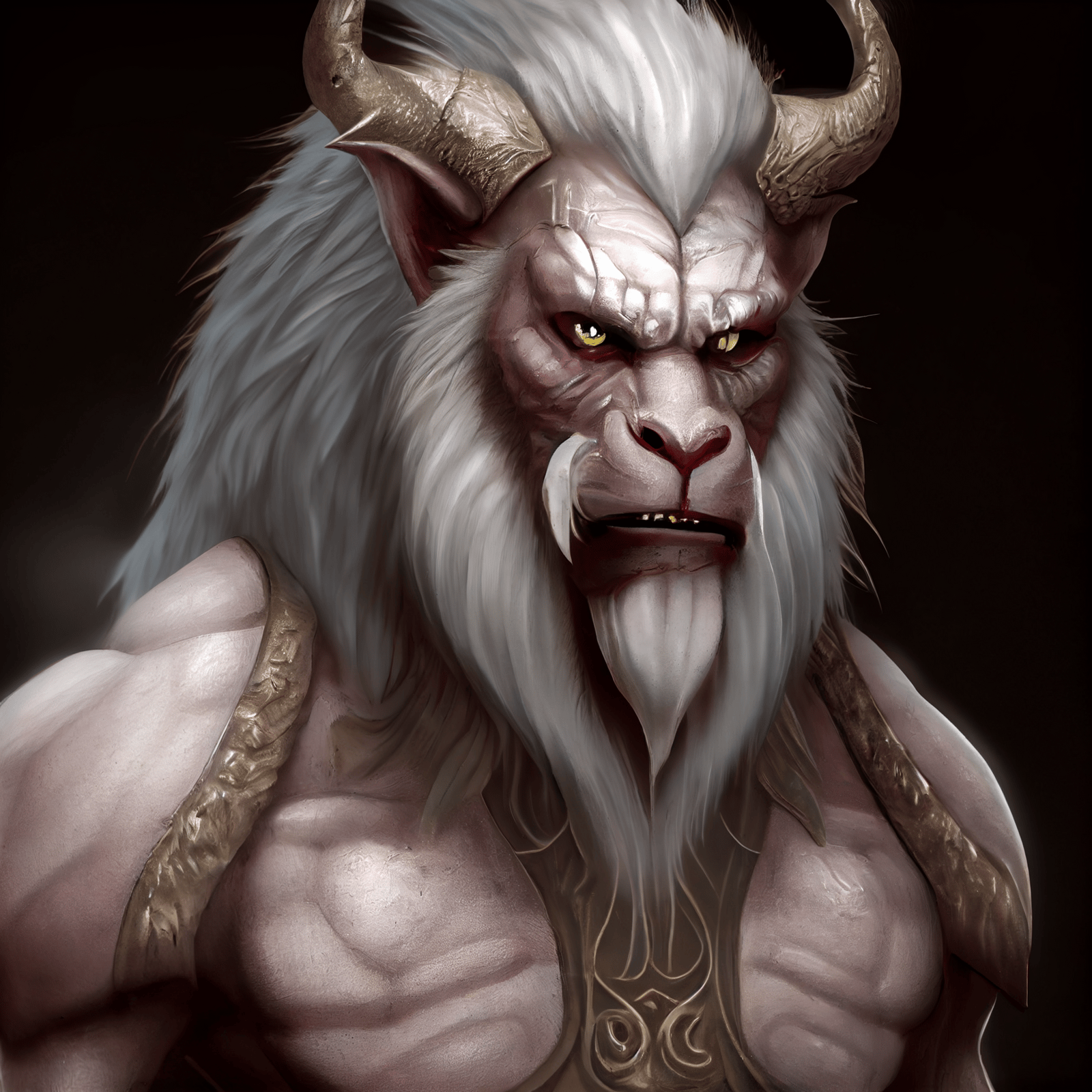 Tulnar Lion Concept Art — Ashes of Creation